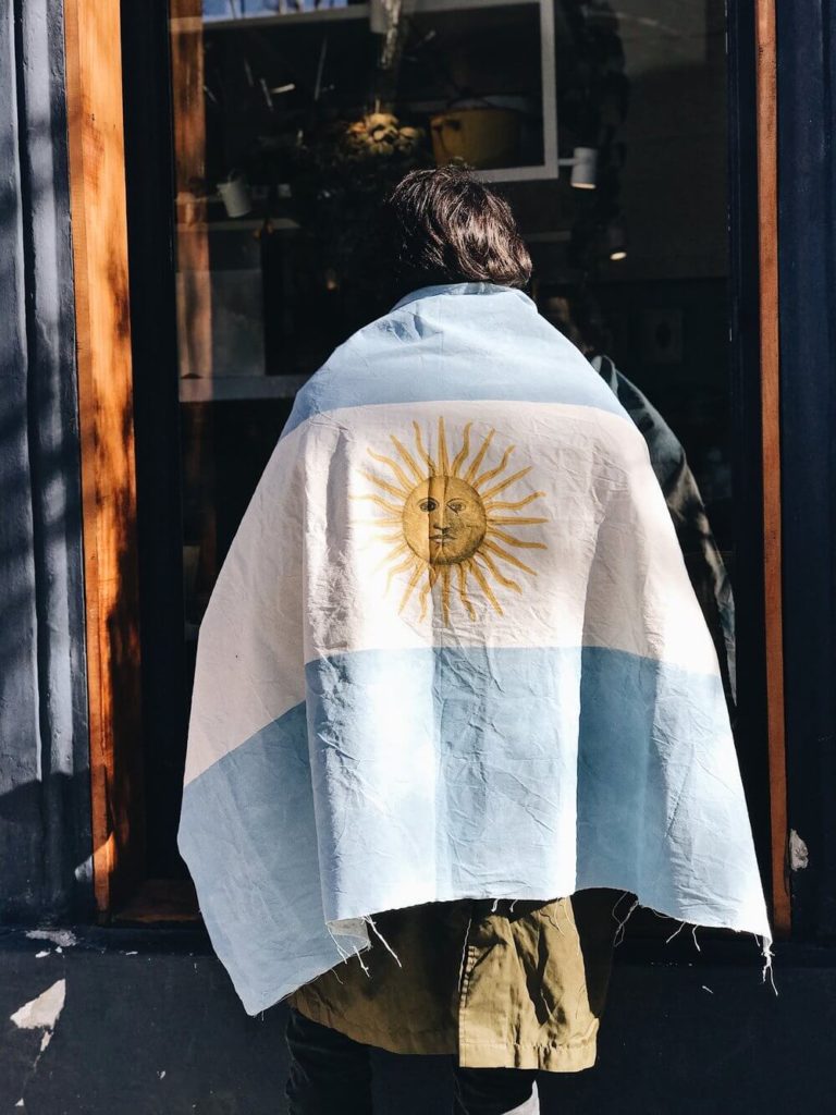 BANDERA NACIONAL ARGENTINA - Facon Argentina
